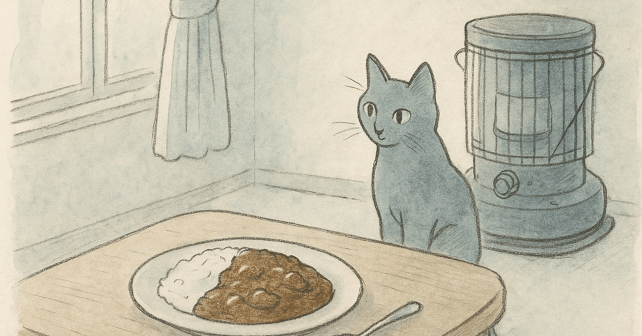 「ねことカツカレー」｜hidane-io