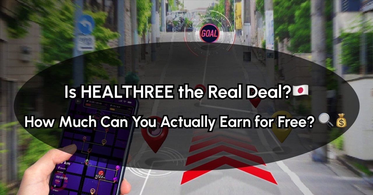 Is HEALTHREE the Real Deal?🇯🇵How Much Can You Actually Earn for Free? 🔍💰｜HEALTHREE Co., Ltd.