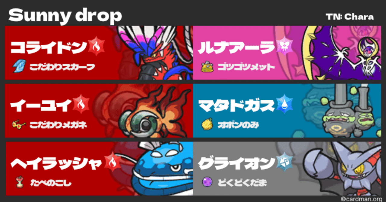 S31 Sunny drop｜Chara