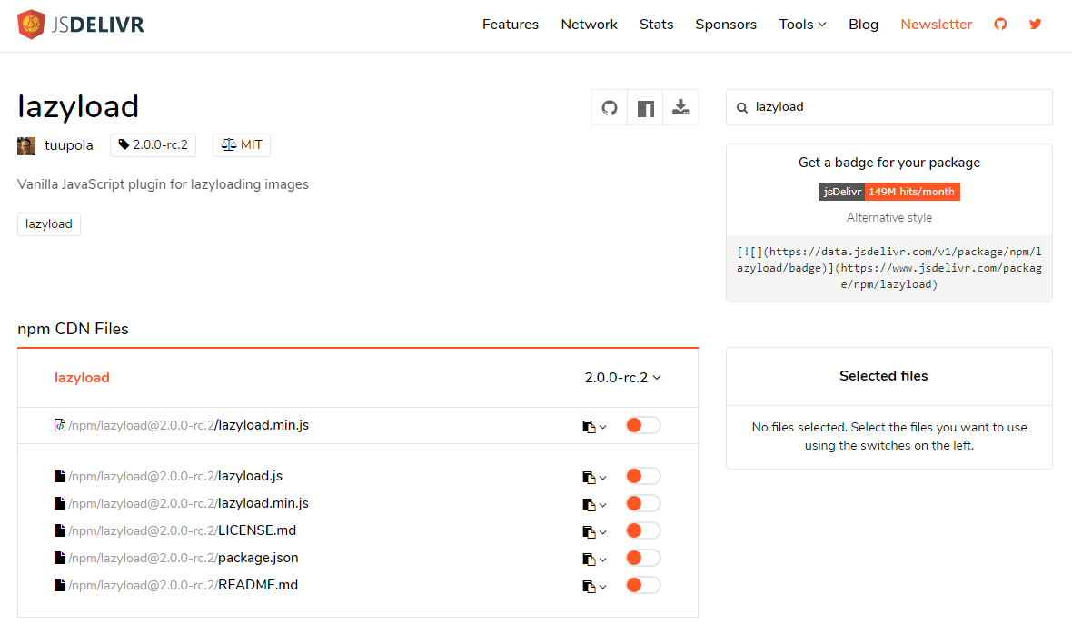 jsDelivrなら超簡単に使いたいライブラリ（プラグイン）のCDNが見つかるかも！｜shun