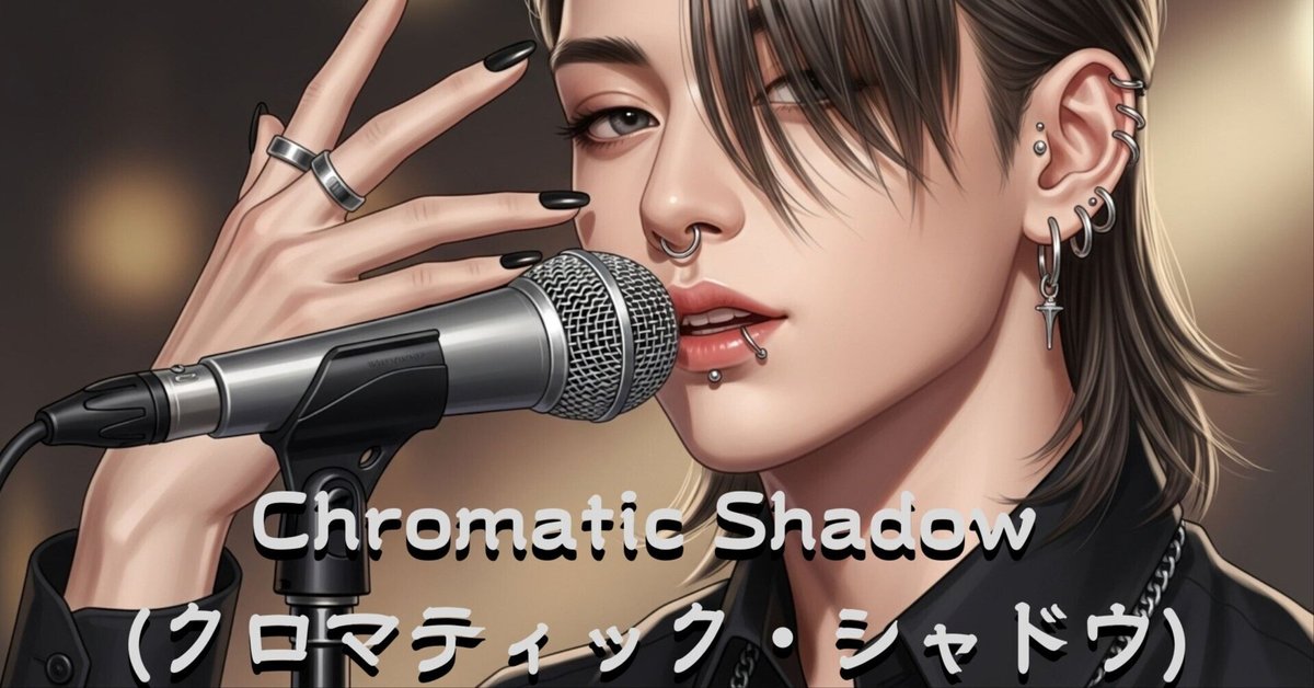SunoAI🎧Chromatic Shadow クロマティック・シャドウ｜ともち＠フリーイラスト・ミュージック