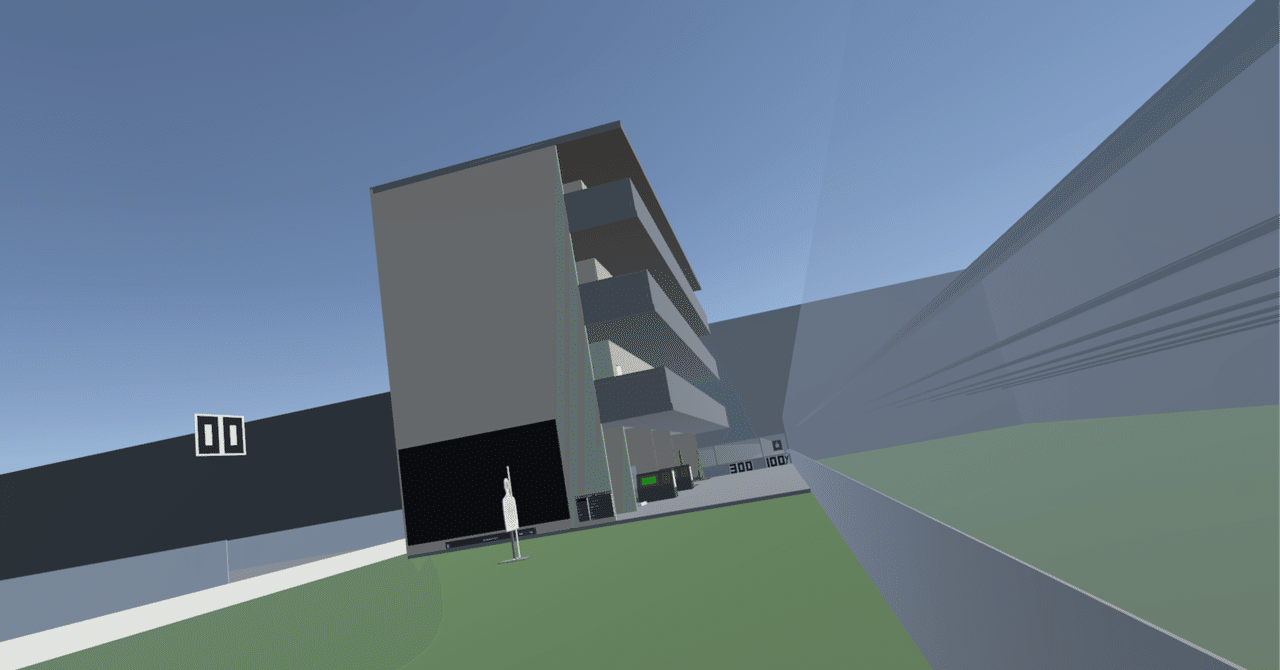 VRChat ワールド紹介 Shooting Range 1000m！！｜郭公