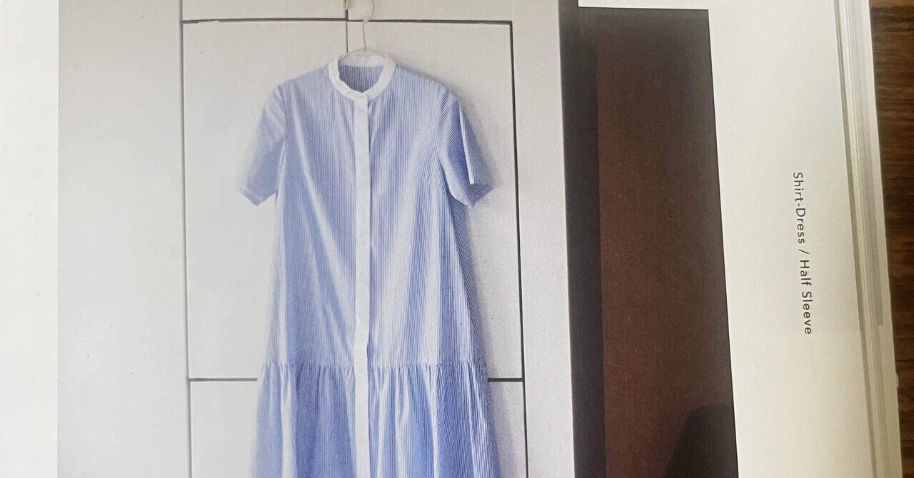 『think patternのソーイングBOOKより シャツワンピース』｜ticco