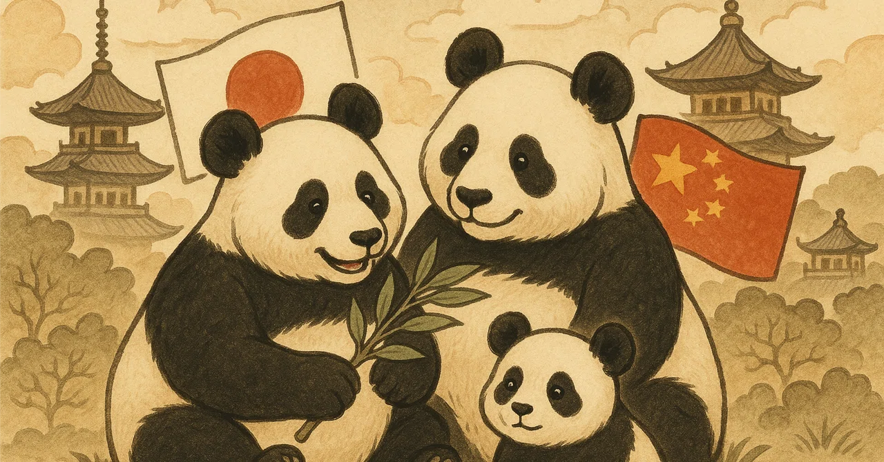 日本と中国のパンダ外交の歴史 〜和歌山のパンダ返還から見る両国の「絆」〜｜duck2@bluesky