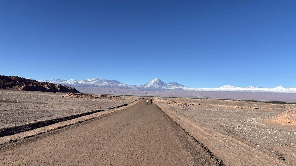 32日目：チリ🇨🇱（S.P.アタカマ） 過酷だったけど美しかった、1日サイクリング with フランス出身カップル2025.06.29（後半）｜Riki / Ricky ｜ ノープランバックパッカー