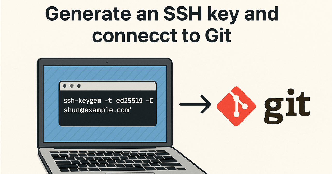 エンジニアがMacBookを購入したらやる設定 #2 GitとSSHの設定｜Paul