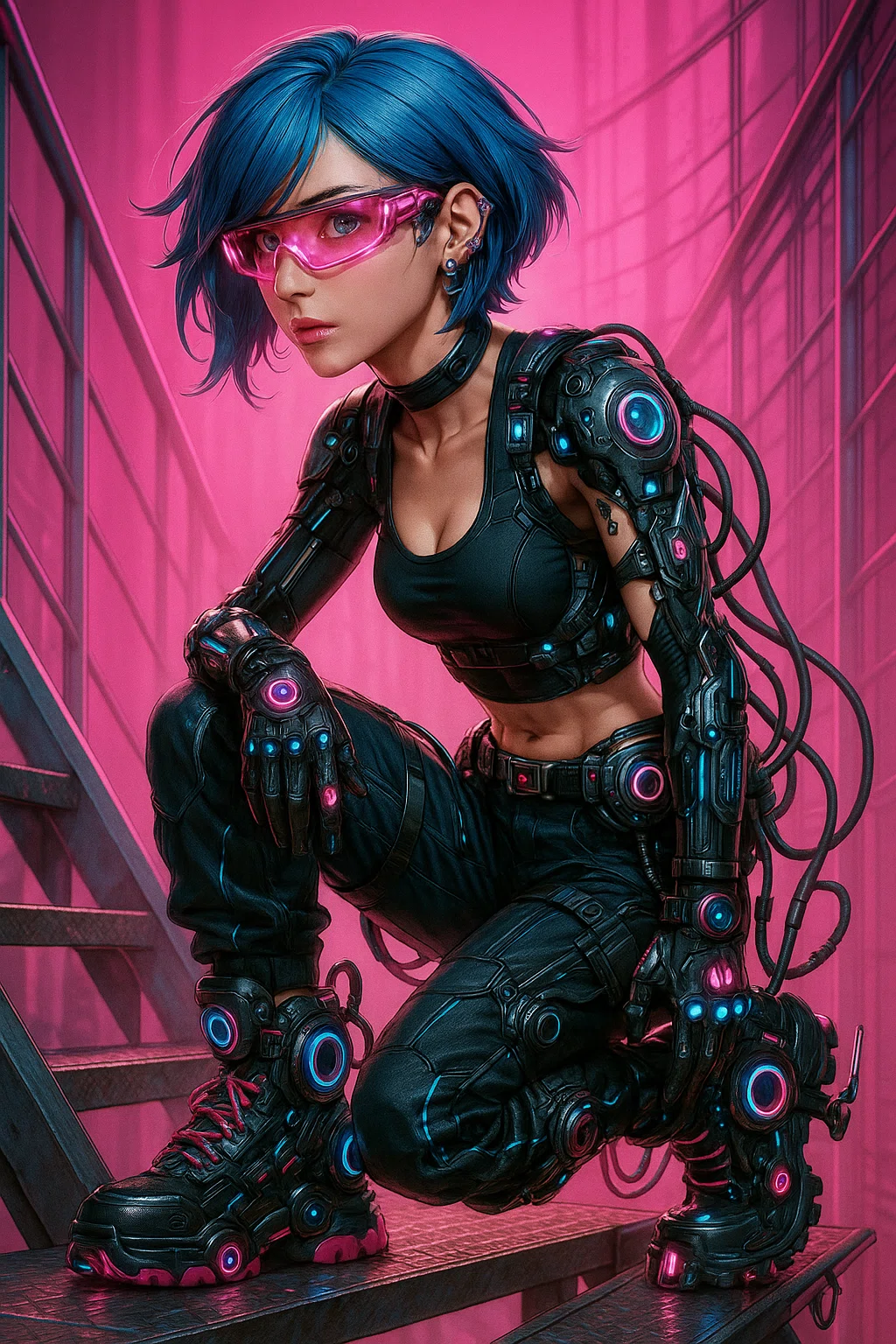 Power Change mode: Hover suit Activated ｜CHIHIRO | AI visual artist