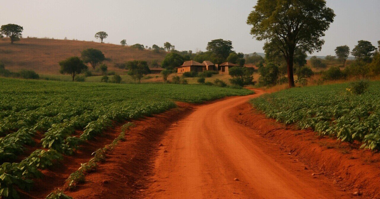 🇧🇯 Glazoué, Benin｜Walking the Red Soil and Yam Hills of Morning｜mu_chin