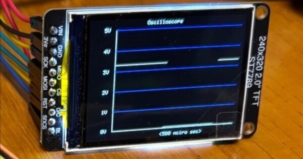 オシロスコープ機能を追加｜coderdojoisehara