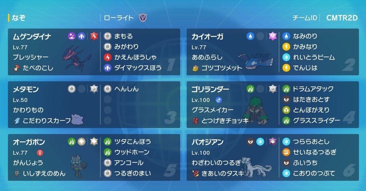 SV S31 最終28位 謎デッキ｜ローライト