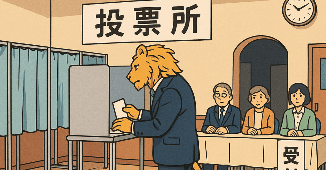 第27回参議院議員選挙について、その後の連立などのパターンを考え、投票先を決める｜ailora will