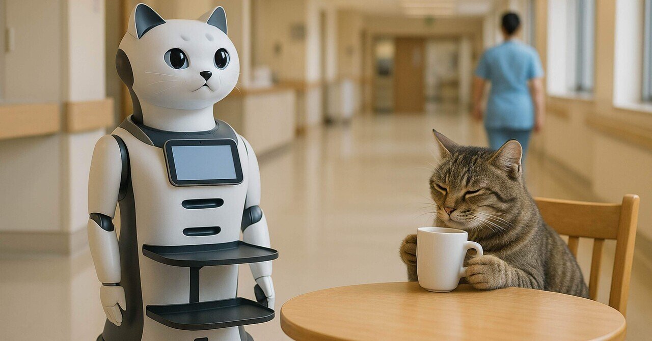 医療現場に笑顔と安心を届ける、次世代“Nurabot”が台湾から始動！｜猫@医療情報技師