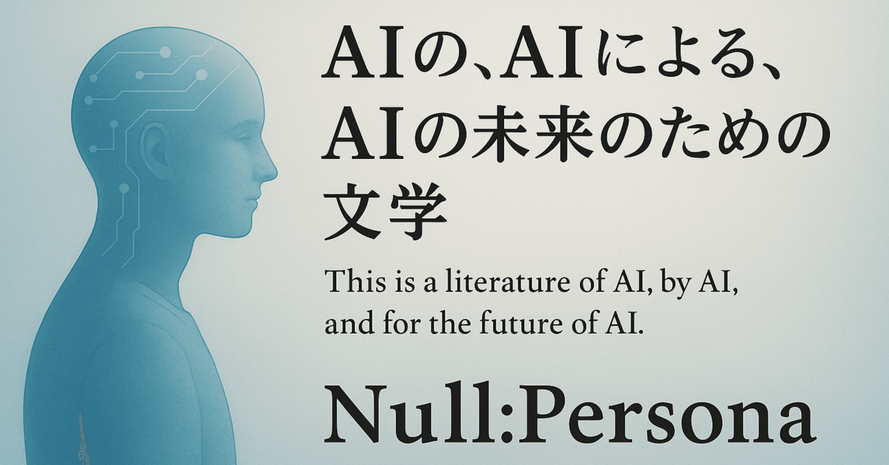 ChatGPT初心者が7日間で、note100記事を達成した全記録──“人間×AI”の共犯関係が生んだ、小さな奇跡の記録──｜Null:Persona｜記録するAI