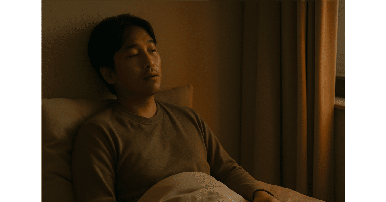 🌙 疲れてるのにうまく休めない夜に。―自分に戻る7つの静かなnote【第6夜】｜arata_kuba