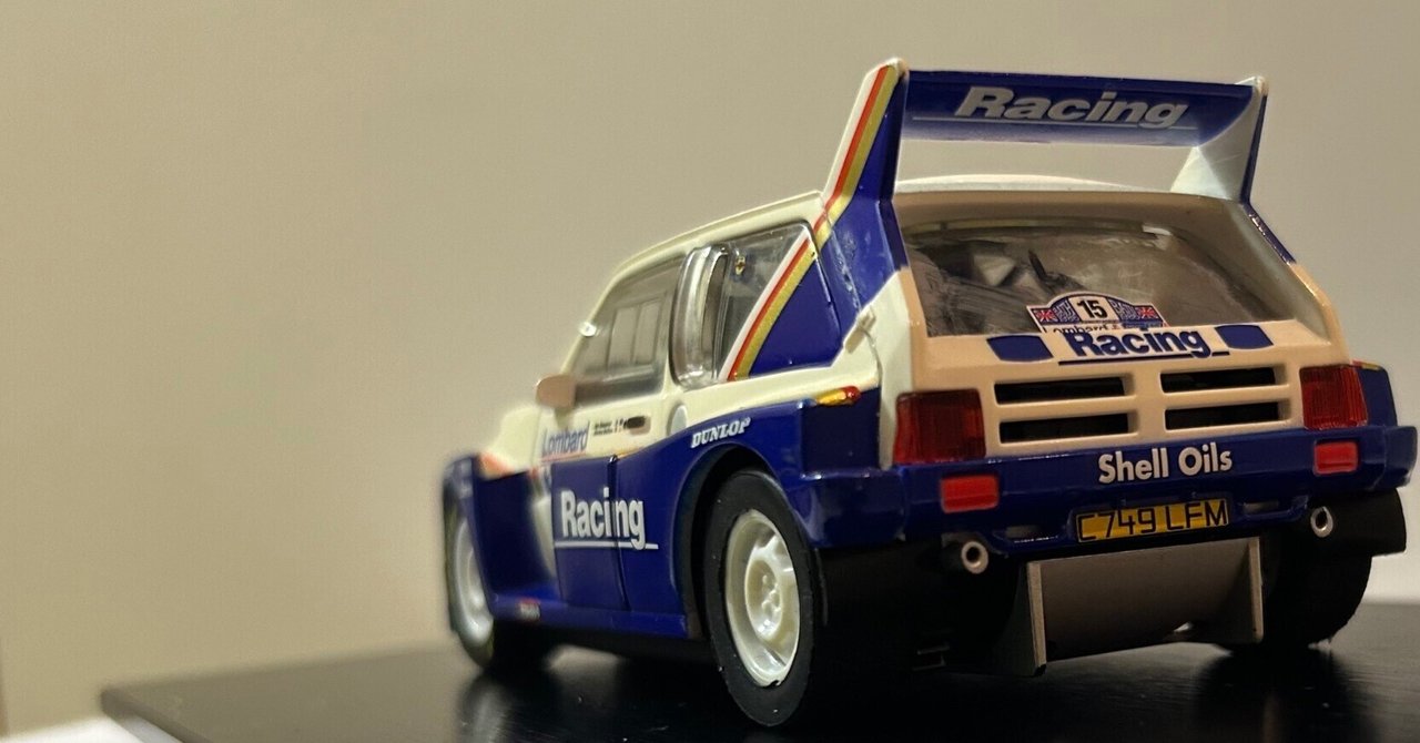 [スロットカーレビュー] Scalextric MG Metro 6R4 "Rothmans" Jimmy McRae｜Garage 6R4