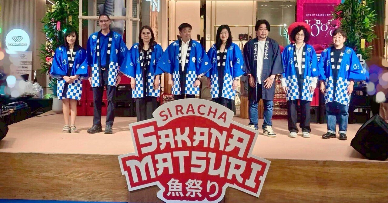 セントラルシラチャに日本のお魚や和が大集合！〜SI RACHA SAKANA MATSURI🐟 ｜Bua in Thailand