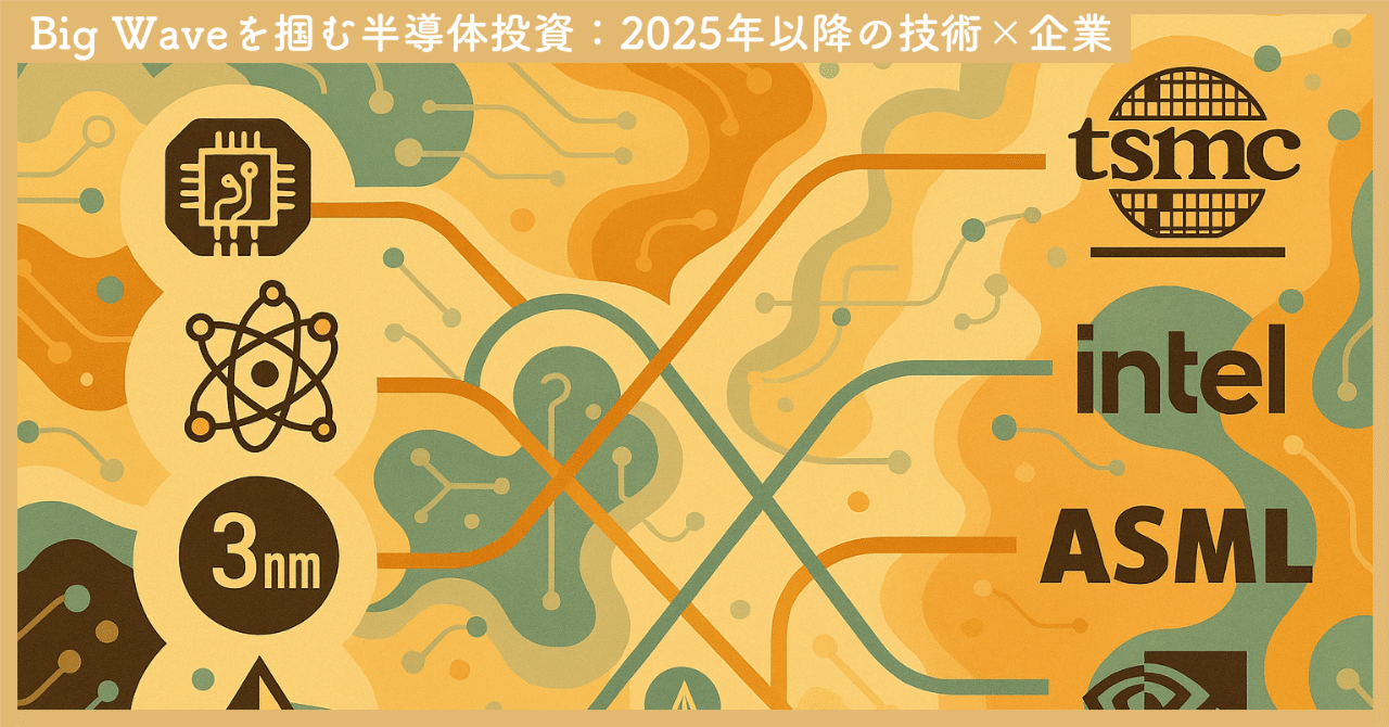 Big Waveを掴む半導体投資：2025年以降の技術×企業｜SecondWave