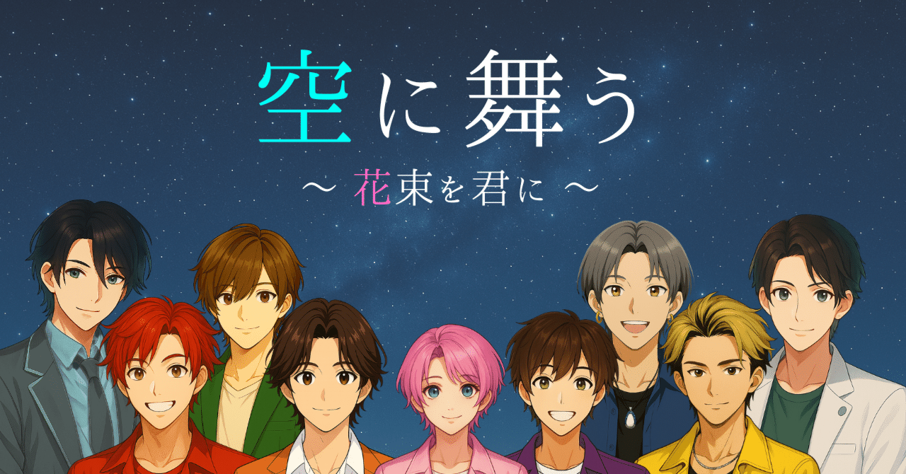 EP25 打ち上げの夜に｜【空花】空に舞う～花束を君に～