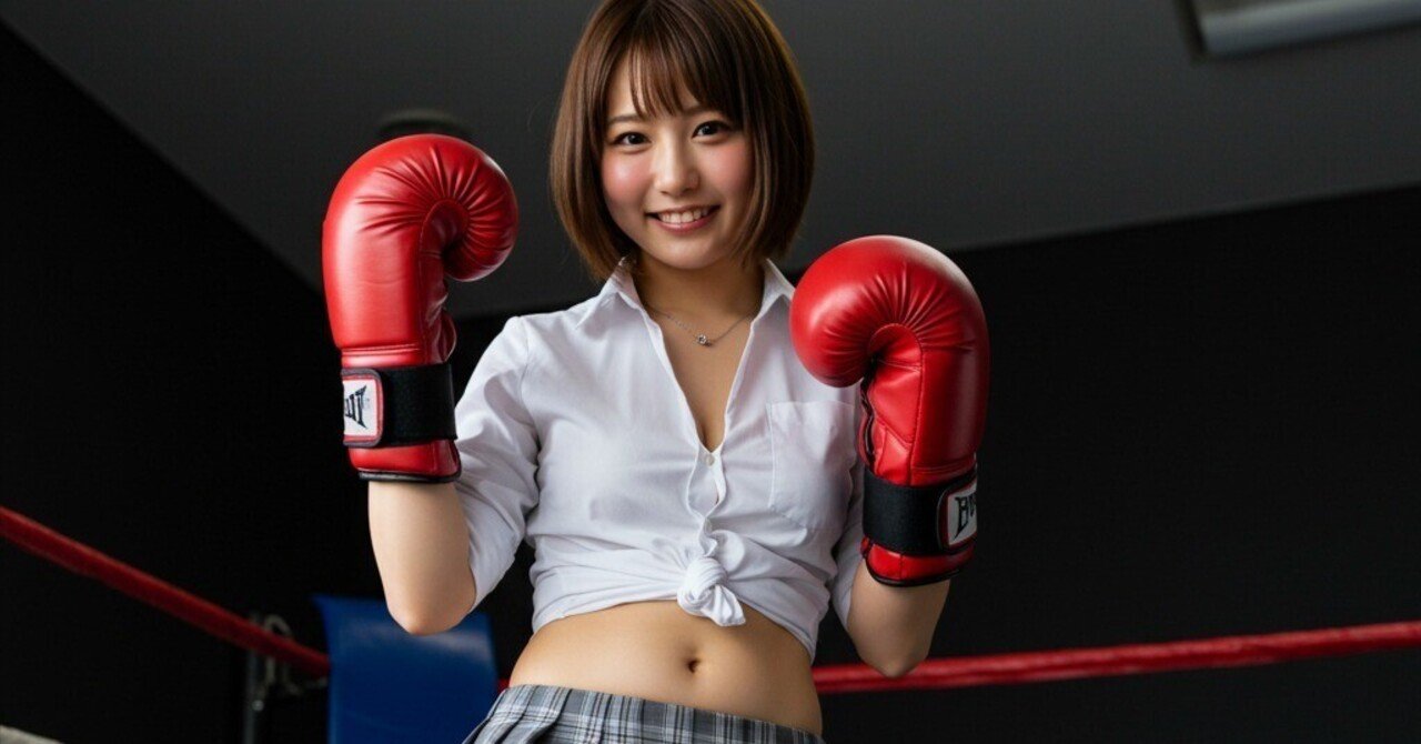 地下室で彼女とボクシング21｜Q-MiMi