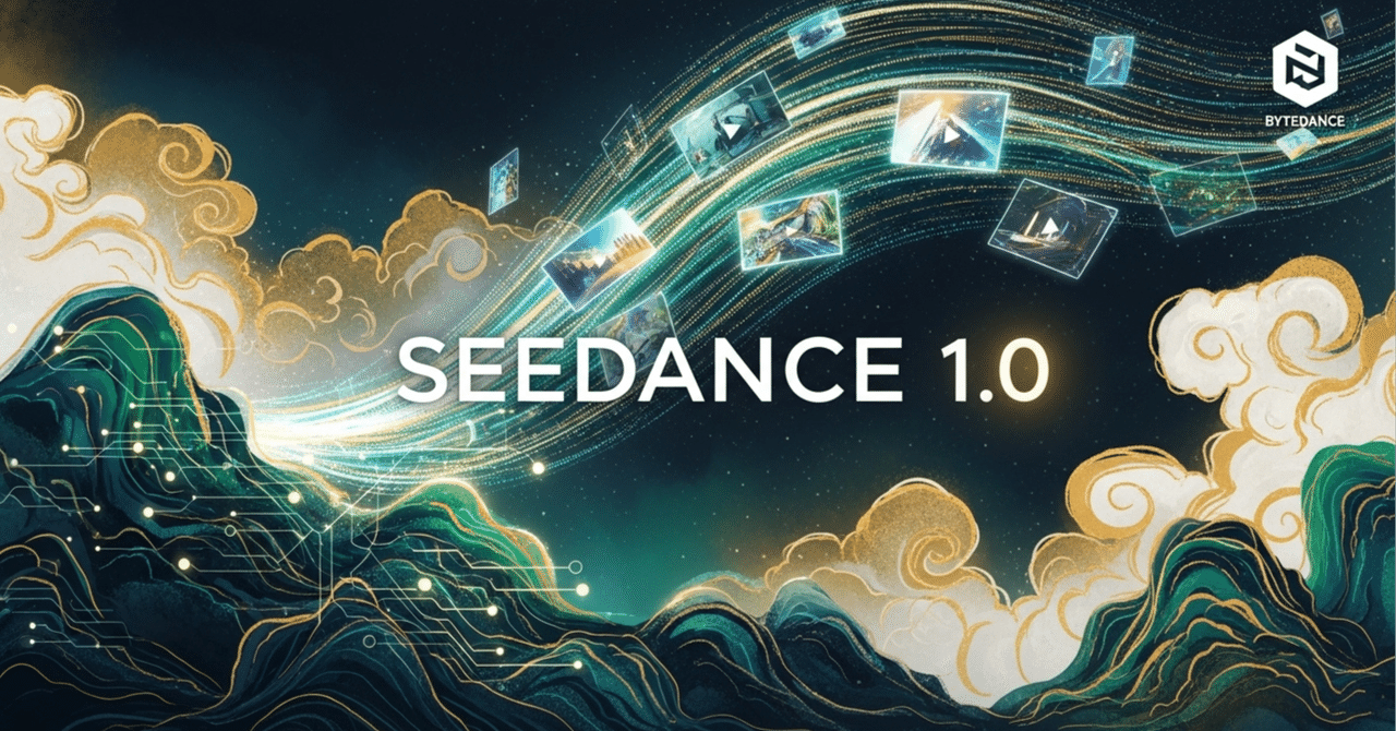 【完全ガイド】Seedance 1.0とは？ByteDanceが放つ次世代動画生成AIを徹底解説｜Kosuke