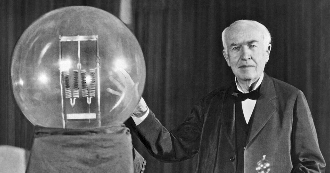 トーマス・アルバ・エジソン｜ryu_note