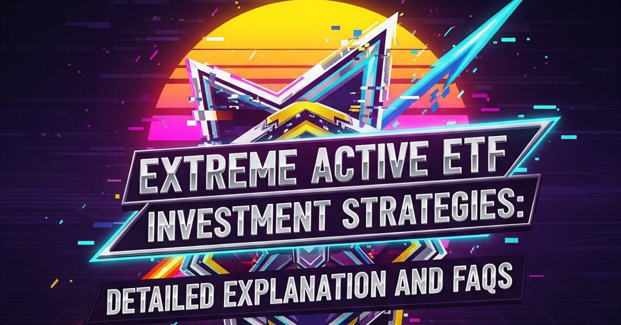 エクストリームアクティブETF投資戦略：詳細解説とFAQ｜TWLV32