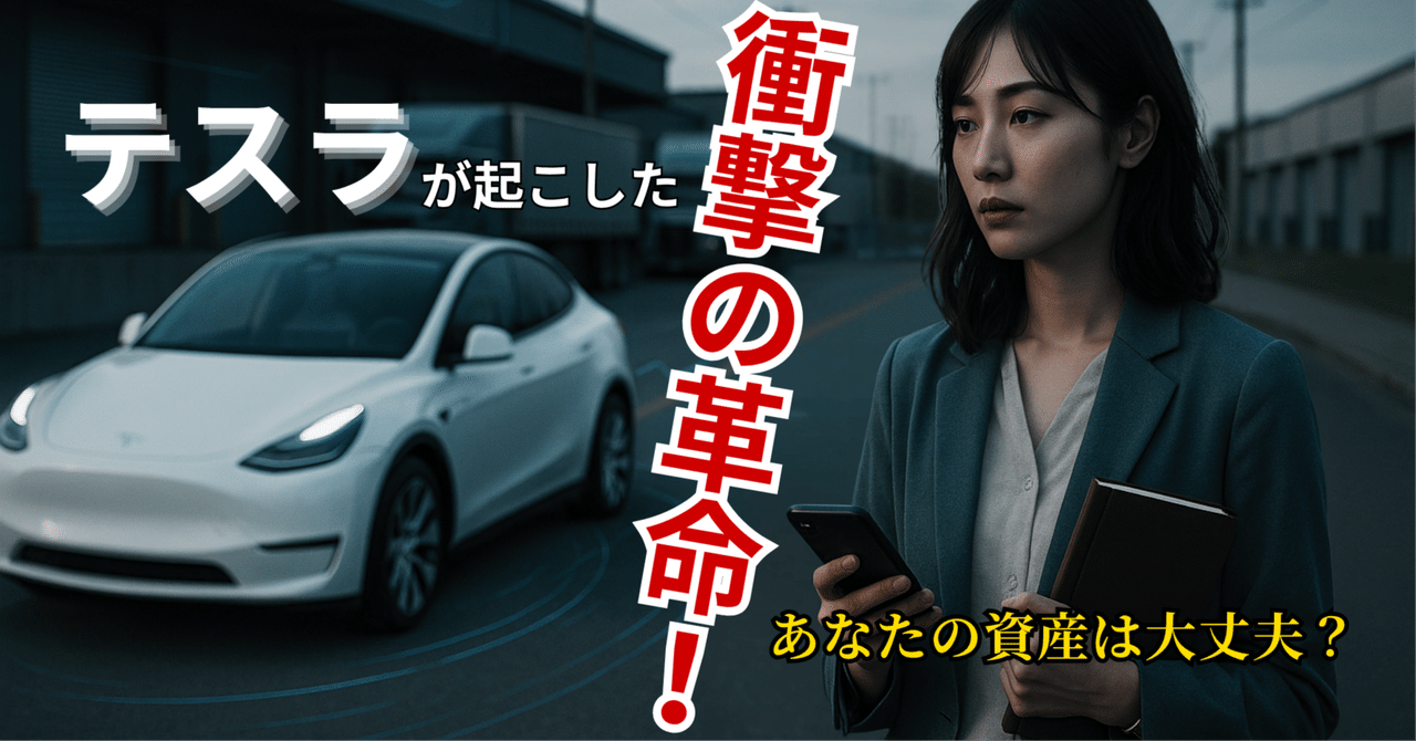 テスラが起こした衝撃の革命！あなたの資産は大丈夫？｜小川竜一 / Ryuichi Ogawa
