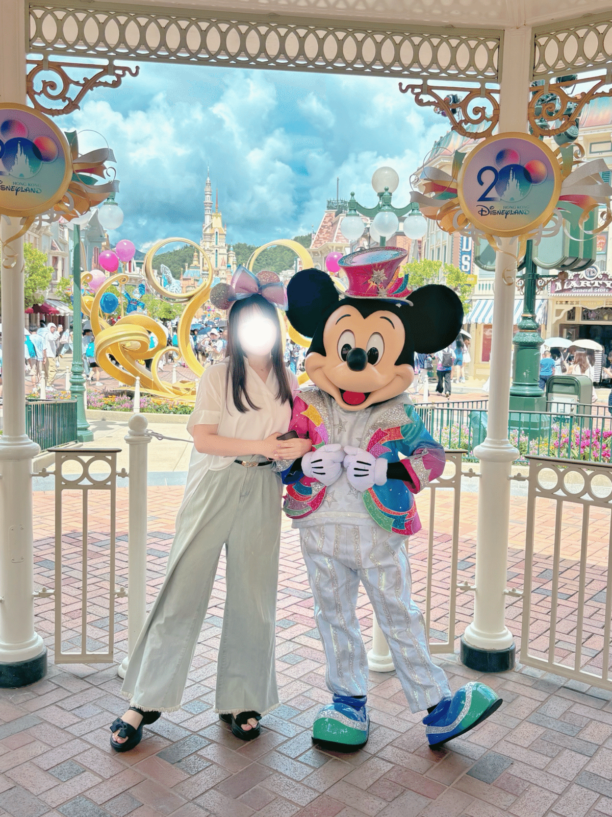 【HKDL】20周年をお祝いしに行く！｜②大満足のグリーティング｜れ🌸ゆるゆる地方オタク