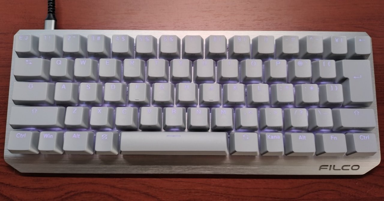 恐らく日本最速の「FILCO Majestouch Luce60」レビュー｜リベルタッチ友の会