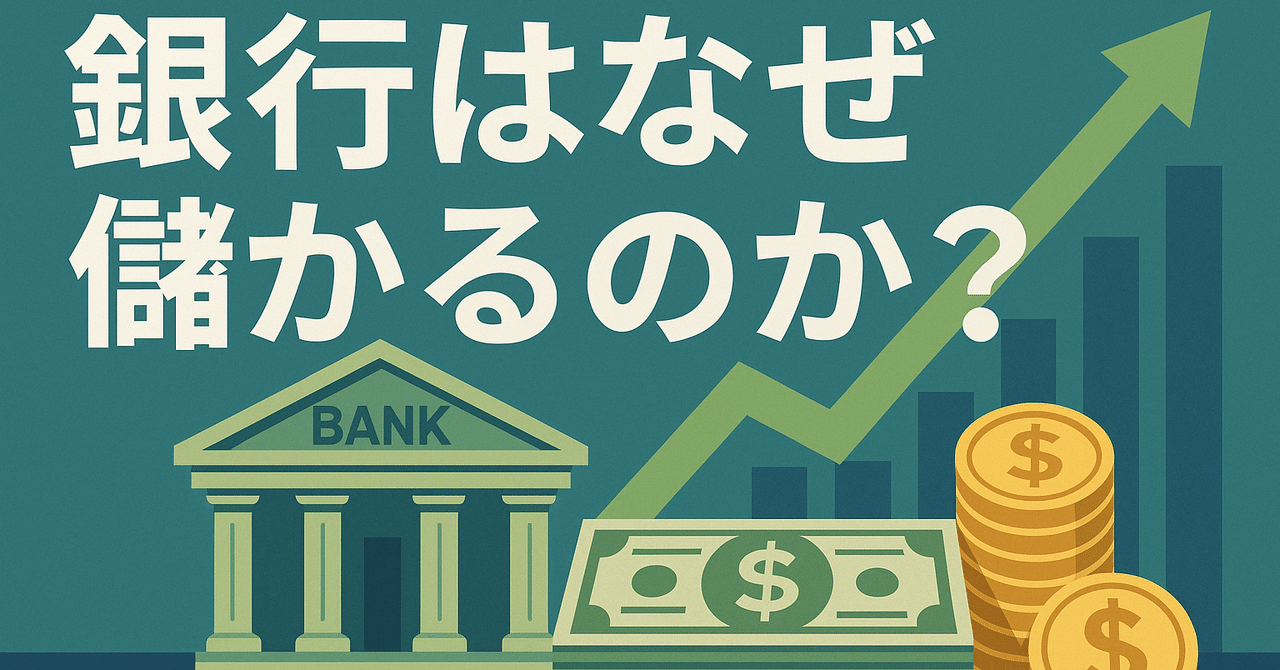 銀行はなぜ儲かるのか？｜Tsune Quartet