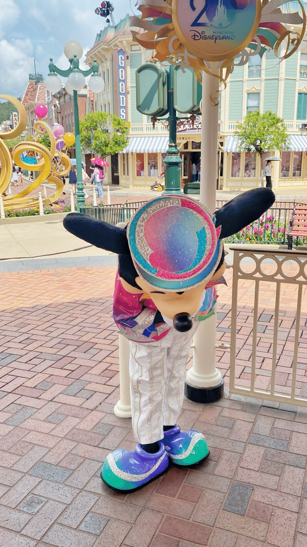 【HKDL】20周年をお祝いしに行く！｜②大満足のグリーティング｜れ🌸ゆるゆる地方オタク