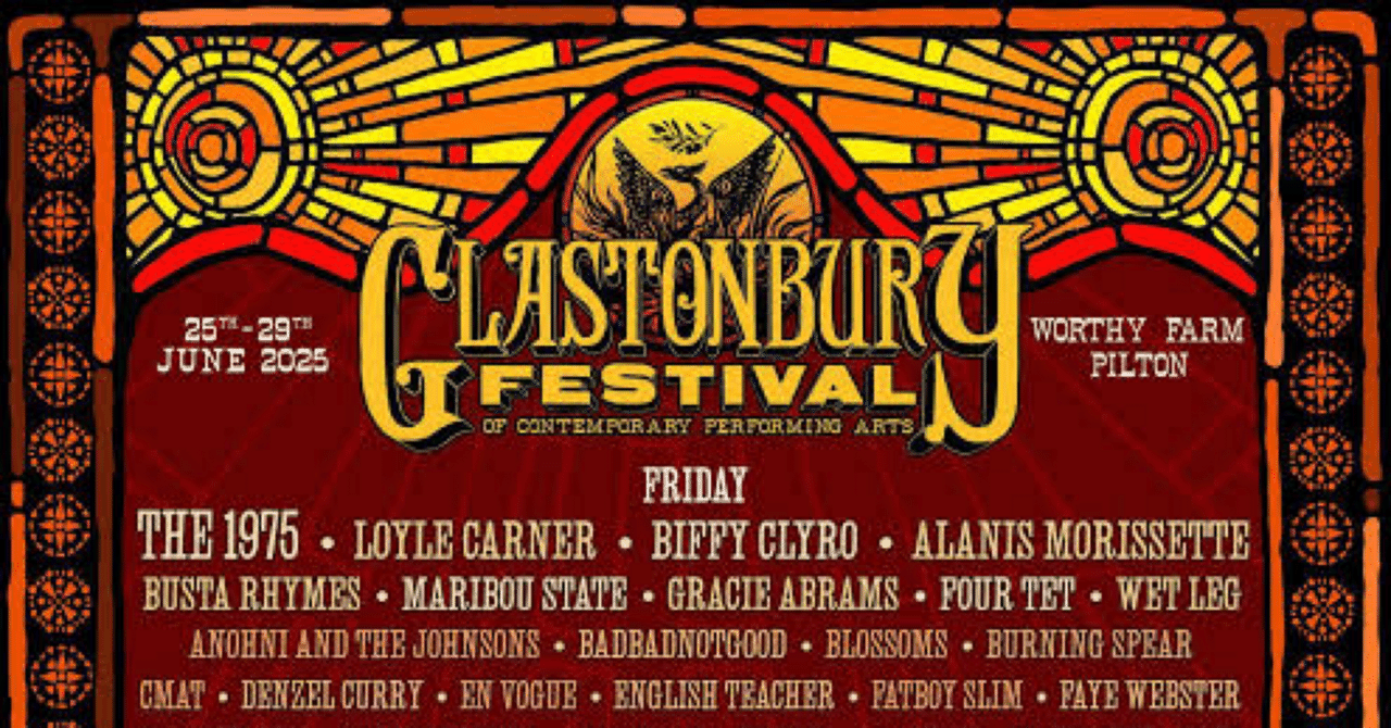 Glastonbury Festival ‘25 推し｜China Koike