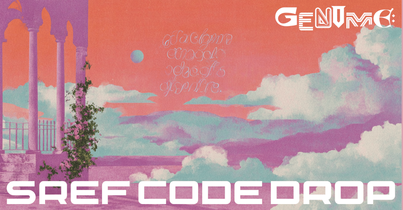 GENOME:SREF CODE DROP 056｜LUCY👻🌟🌈