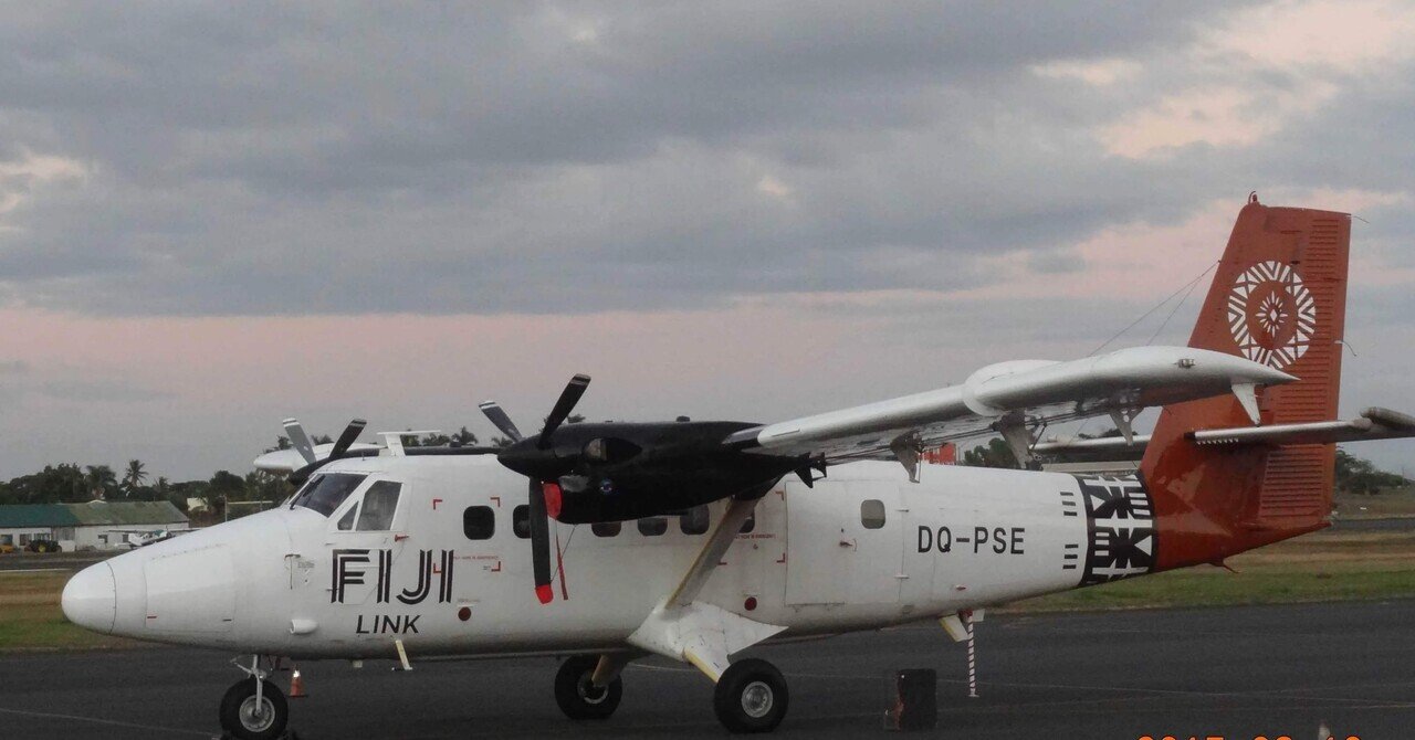 フィジーの国内線（Fiji Link) ️&自家用ジェット⁉️｜Fiji🌴magic