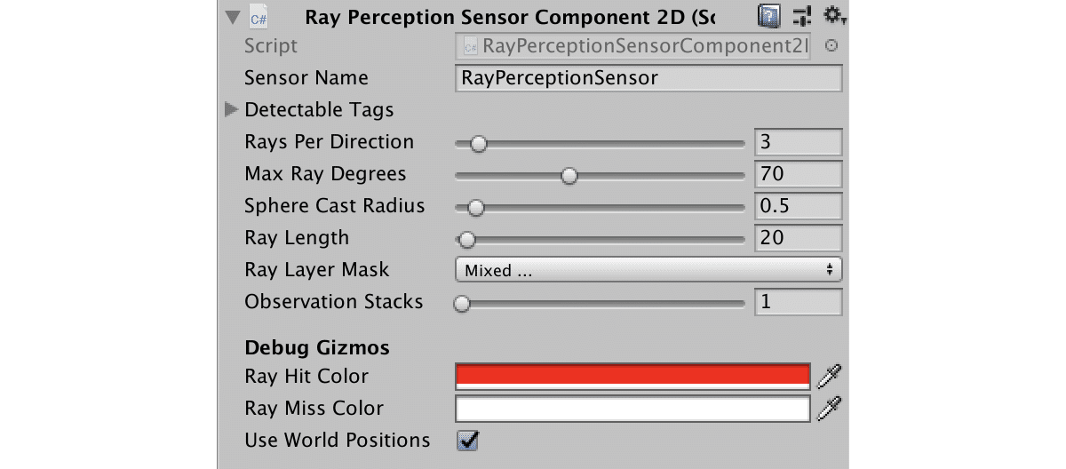 Unity ML-Agents 0.14.0 のエージェントのコンポーネント｜npaka