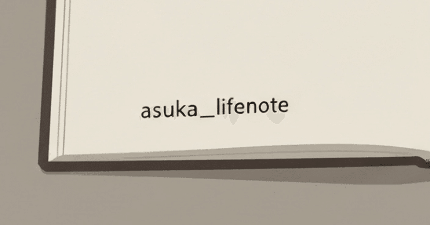 asuka_lifenote｜note