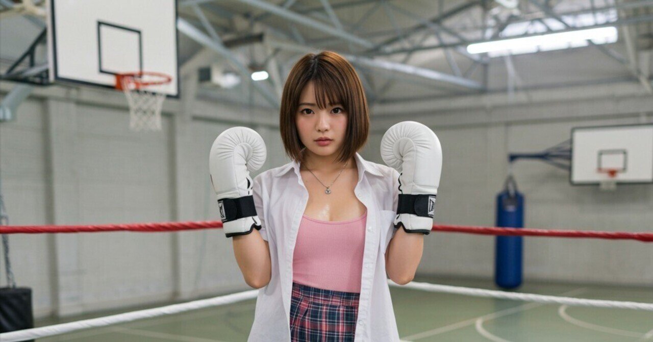 Gymnasium plaid skirt (体育館 格子スカート女子ボクサー)｜Q-MiMi