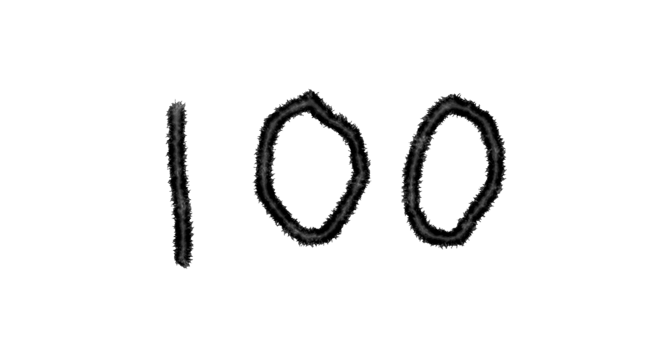 感謝！ 100個目の記事！！｜tetsu