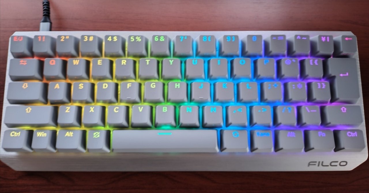 【続】恐らく日本最速の「FILCO Majestouch Luce60」レビュー｜リベルタッチ友の会