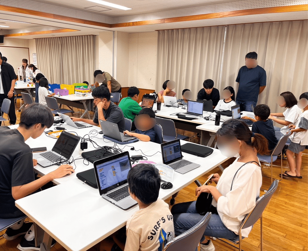 プログラミング盛り上がってきてます🔥CoderDojo 7/13 36回目 43人参加｜Code for Haebaru/CoderDojo Haebaru