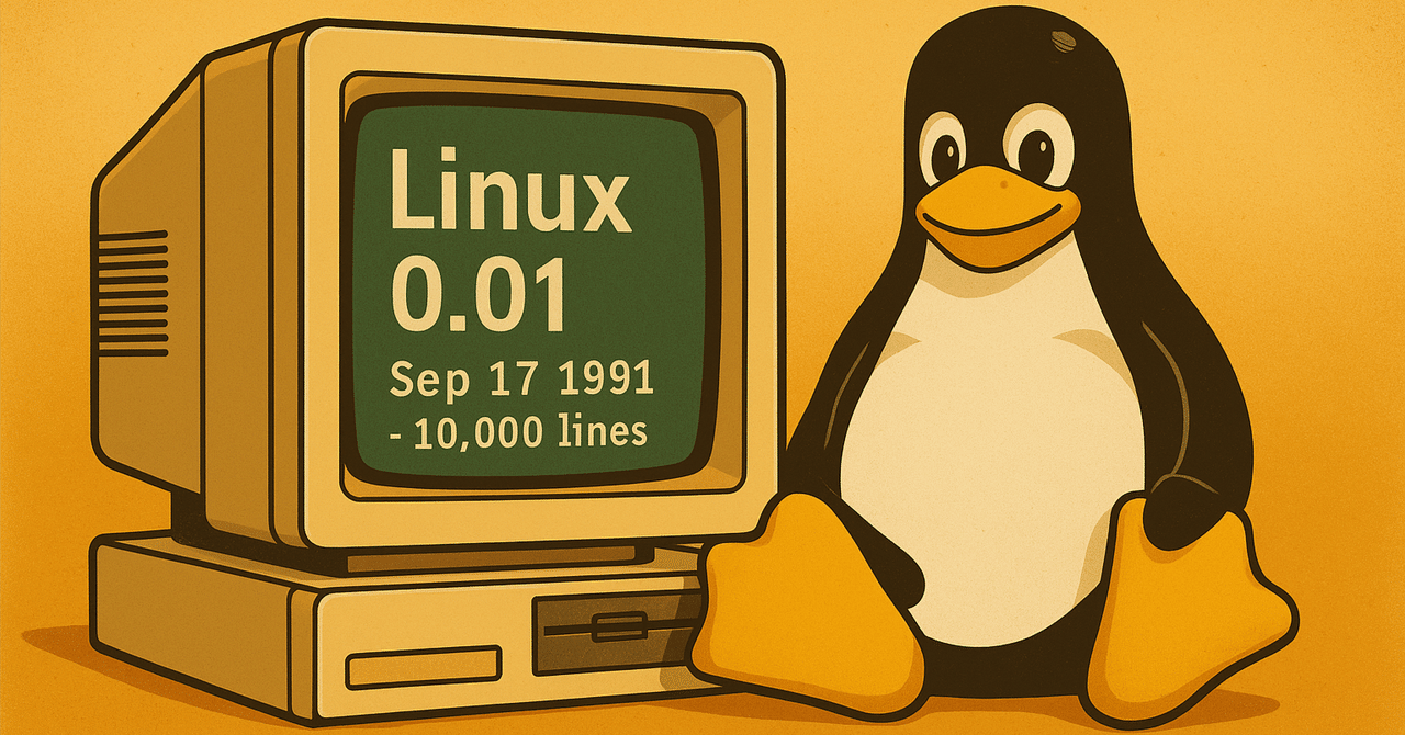 106」 Linuxの原点 Ver.0.01｜Ritsuo