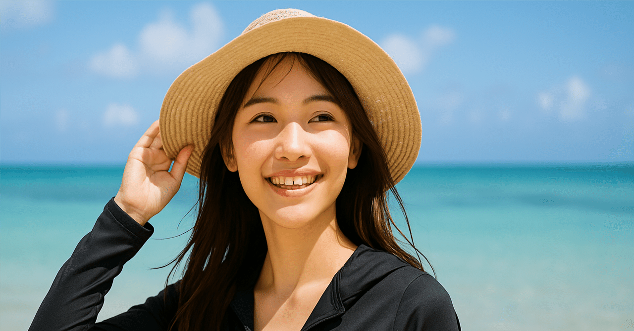 夏の主役は私！tu‑hacciの万能ラッシュガード！紫外線も体型もカバー！tu‑hacciで海映え完成｜だらけ部、始めました。【We've started the Lazy Club.】