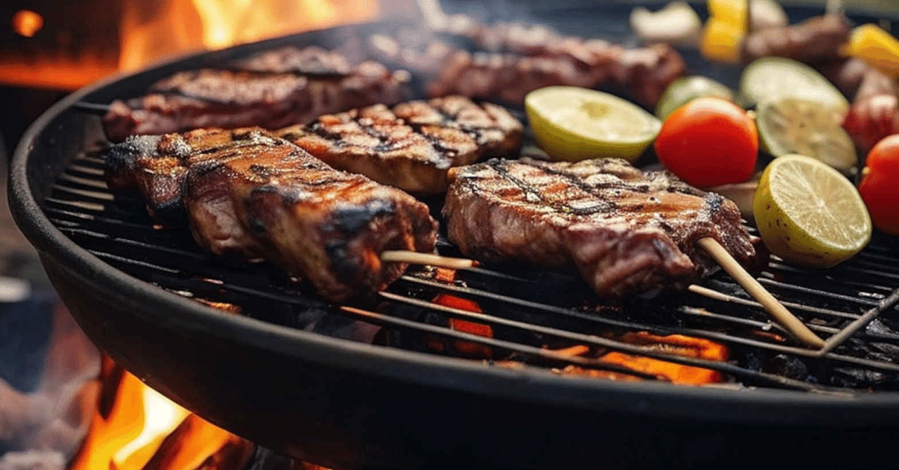 九尾の狐火バーベキュー【毎週ショートショートnote】｜kao