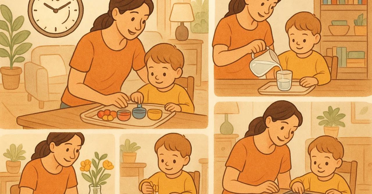 Doable for Busy Moms and Dads! 10-Minute Home Montessori Activities ...