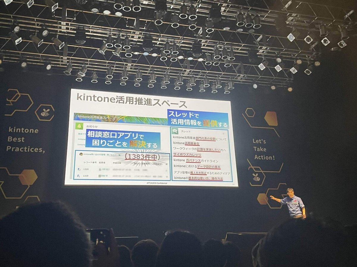 kintone hive Tokyoに行ったよって話｜まるﾁｬﾝ☁️