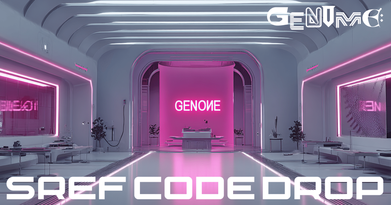 GENOME:SREF CODE DROP 060｜LUCY👻🌟🌈