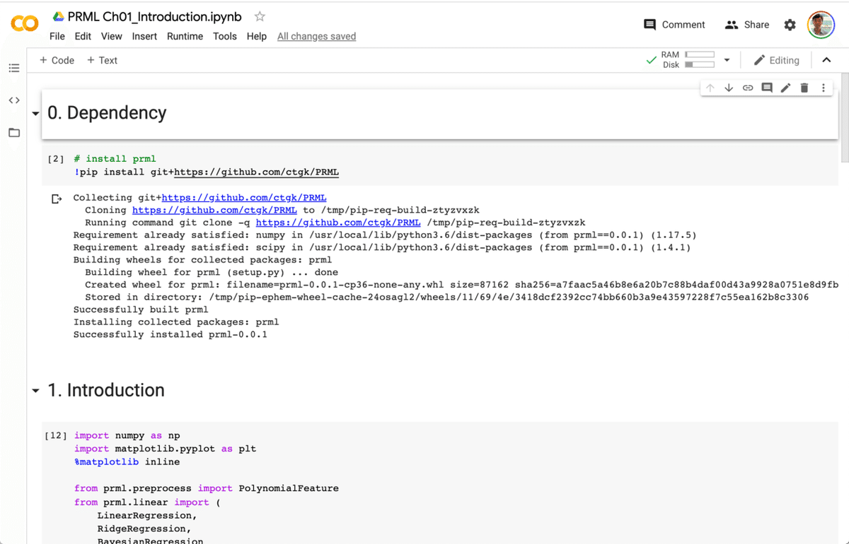 パターン認識と機械学習（PRML）の無料版と練習問題が試せる Jupyter Notebook｜Sangmin Ahn