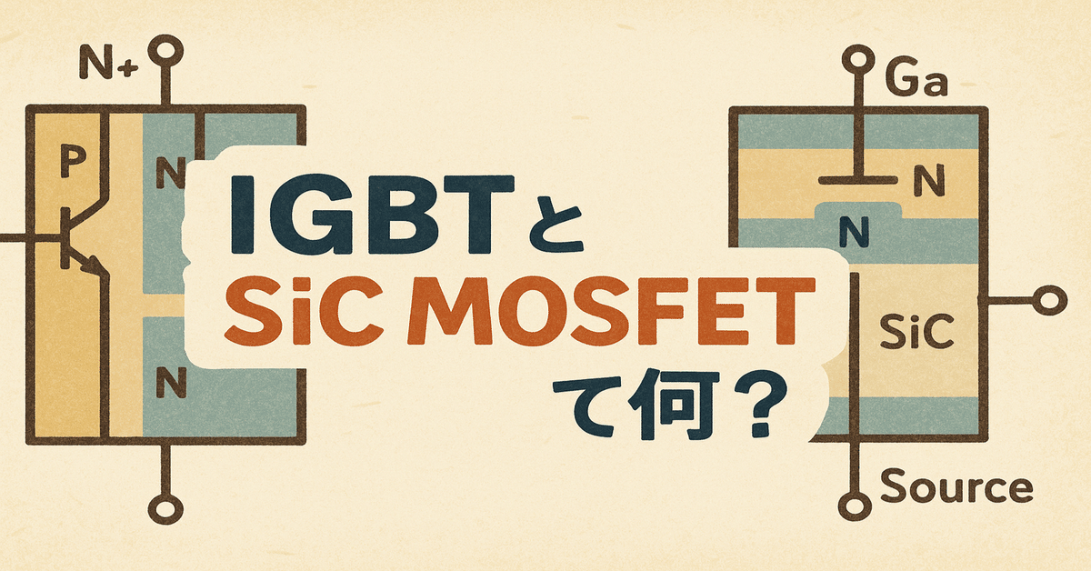 IGBTとSiC MOSFETって何？EV業界で注目のパワーデバイスをやさしく解説！｜TechBits