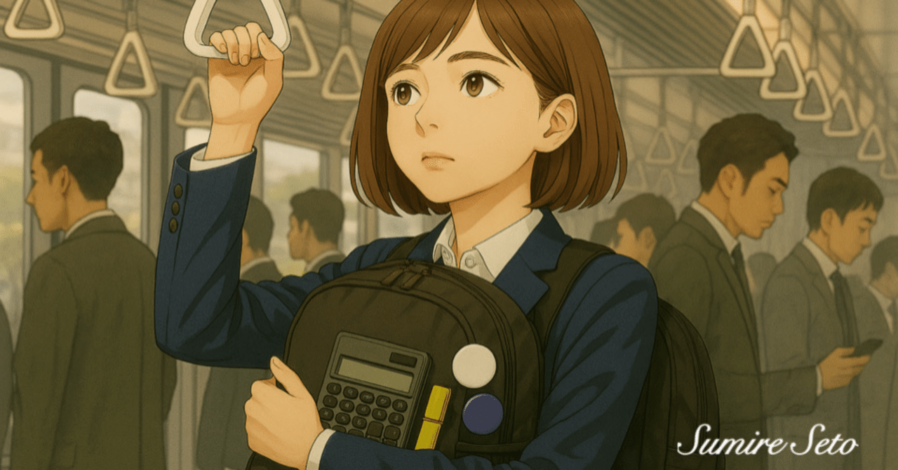 日記「山手線外回りの胡蝶さん」｜瀬戸 遥玲 ( Sumire Seto )