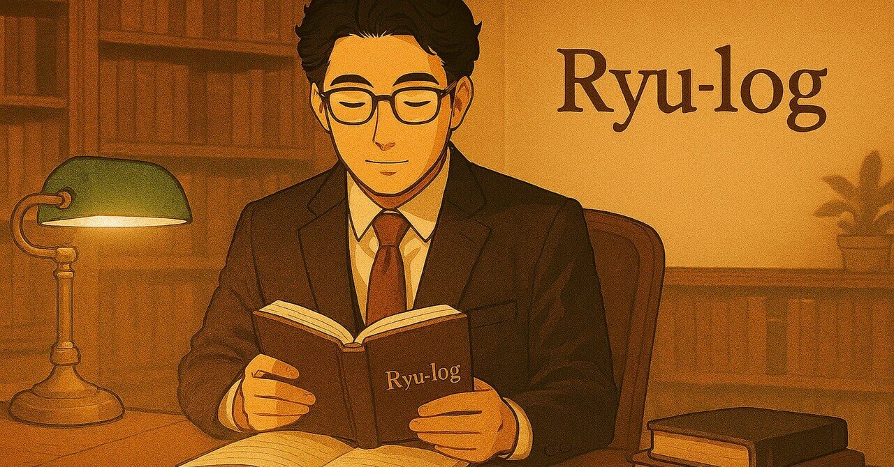 📘 はじめまして｜読書を記録するnoteを始めます｜Ryu-log